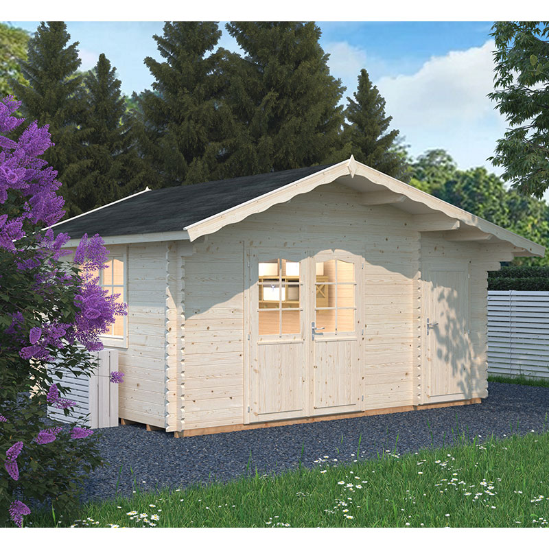 Explore the Loxley 2.4m x 2.4m Westbury Log Cabin - Which Shed?