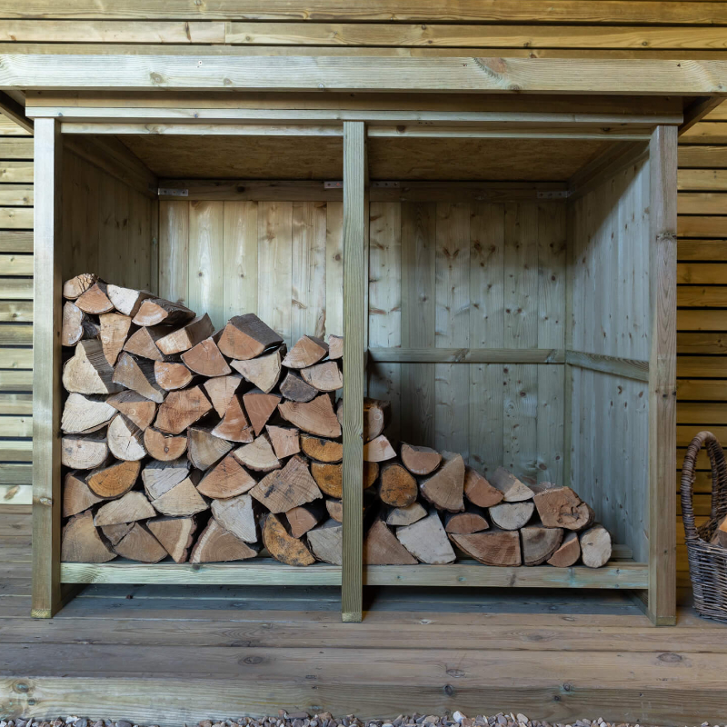 Backyard Village Petite Log Storage - Which Shed?