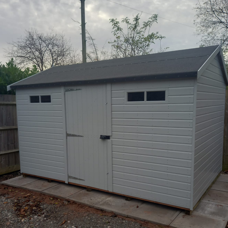 8'x4' TigerFlex Shiplap Apex Security Shed - From Whichshed.co.uk ...