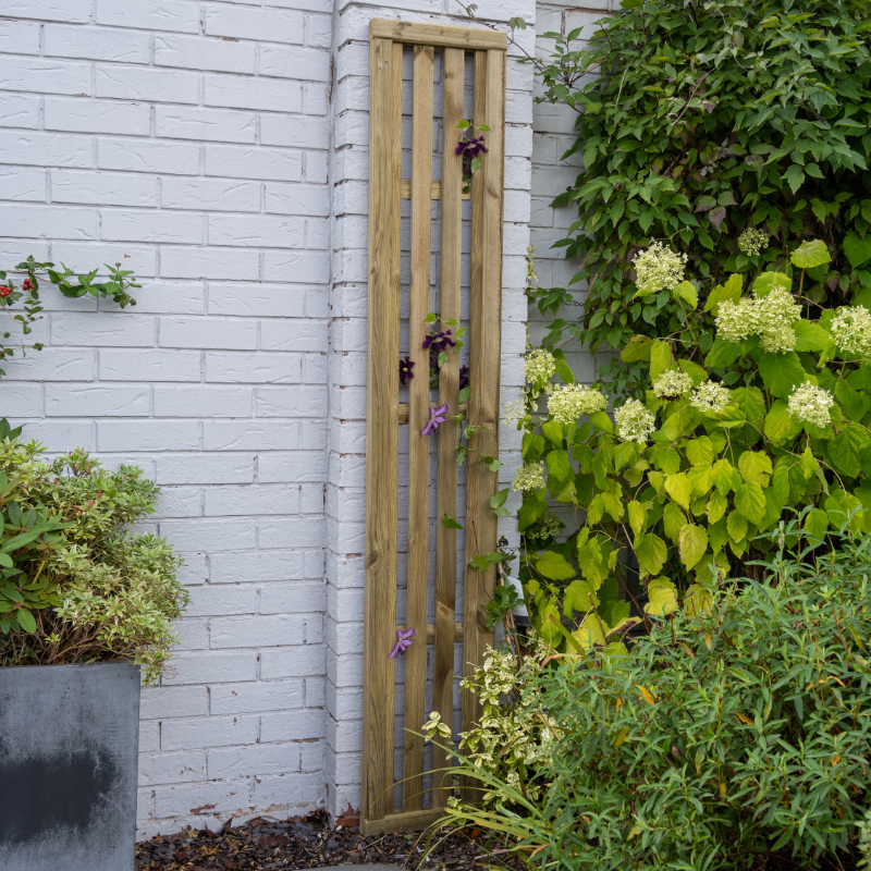 Immunity 1' x 6' Force-Treated Vertical Lathed Garden Divider - Which Shed?