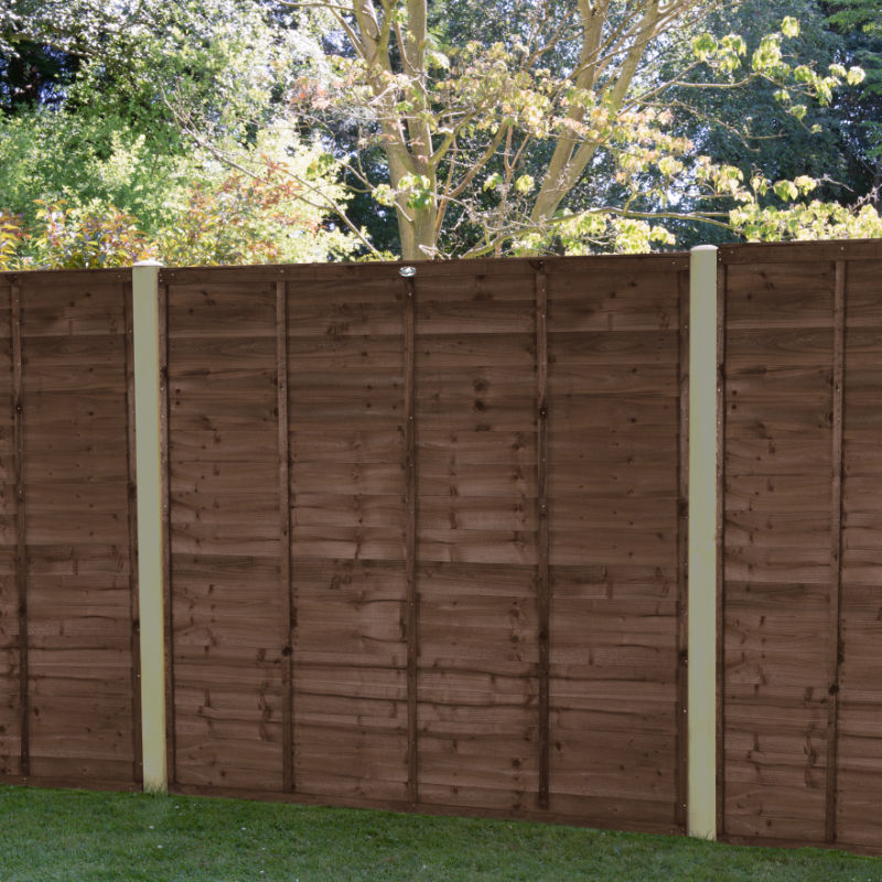 Hartwood 3' x 6' Treated Modern Lap Fence Panel - Which Shed?