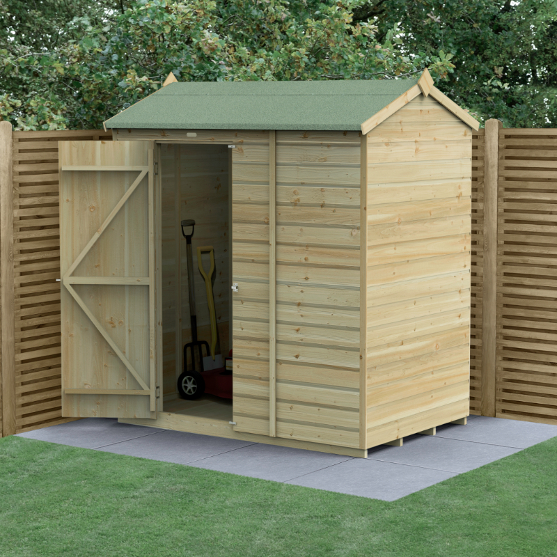 6'x6' Tiger Shiplap Windowless Apex Shed - Whichshed.co.uk - Which Shed?