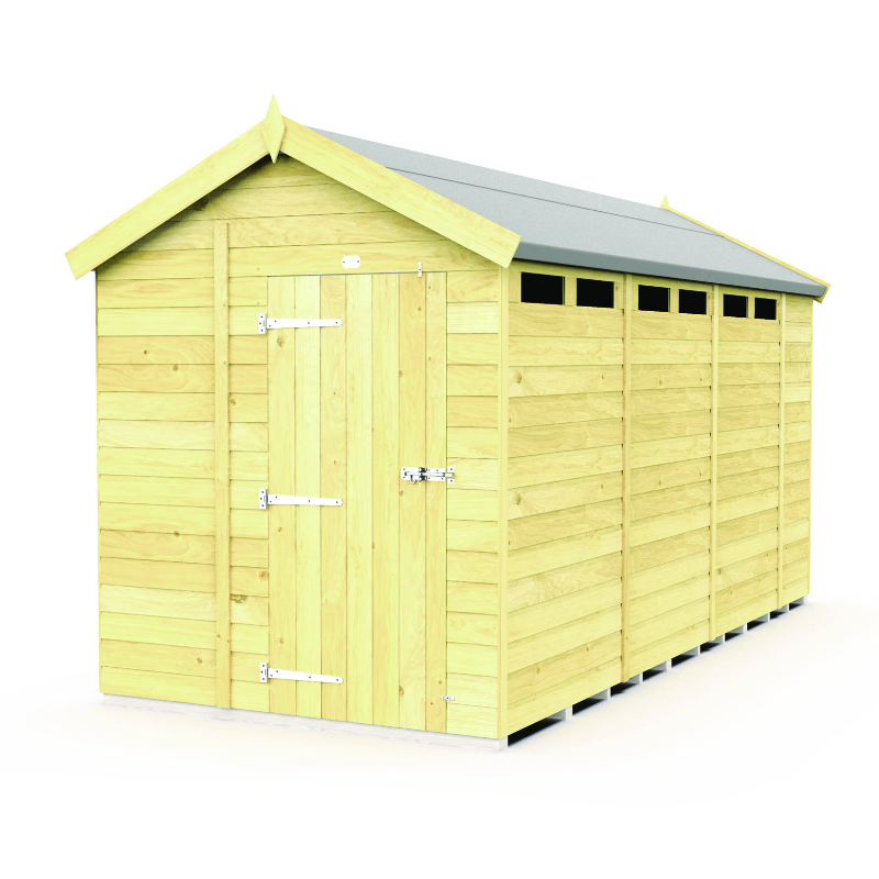 Holt 6' x 14' Treated Shiplap Modular Apex Safety Shed - Which Shed?