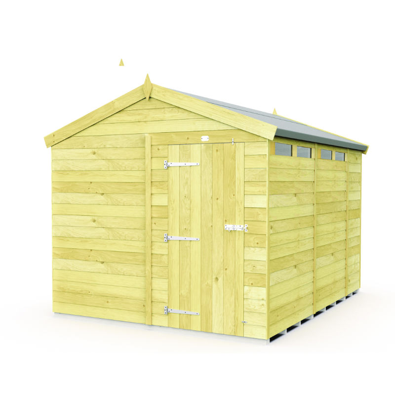 Dynamic 8' x 10' Chemically Treated Ship-lapped Modular Apex Safety ...