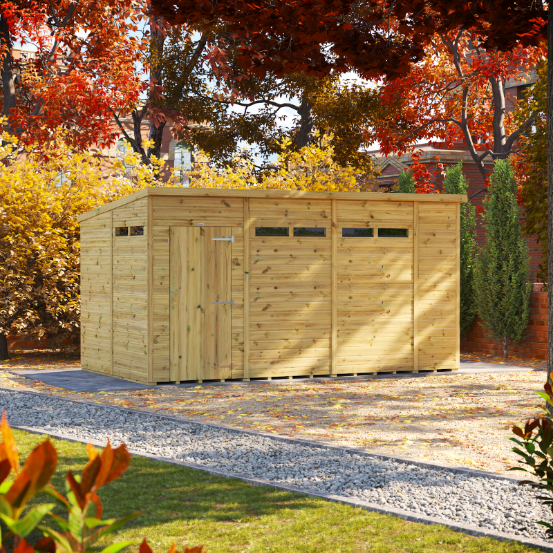 Oren 8' x 10' Shiplap Modular Custom Apex Shed - Which Shed?