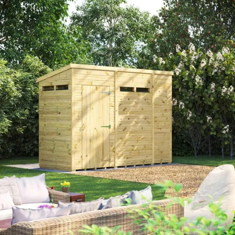Oren 8' x 6' Premium Shiplap Modular Custom Apex Shed - Which Shed?