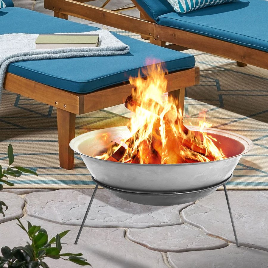 Outdoor Fire Pit with Three Legs - Which Shed?