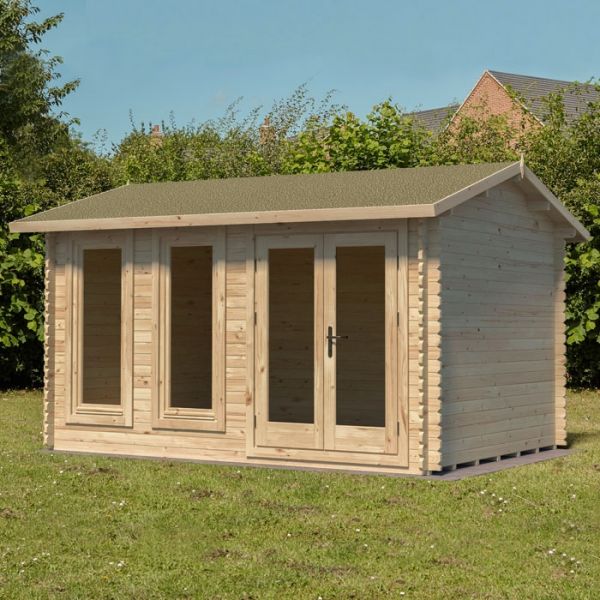 Ruggedwood 4m x 3m Witney Timber Hut - Which Shed?